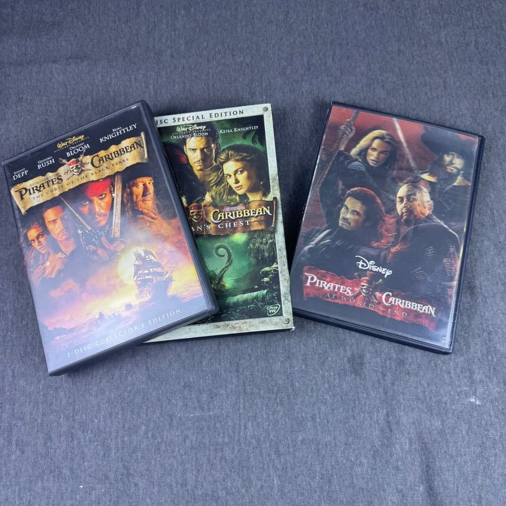 Disney | Media | Pirates Of The Caribbean Dvd Collection The Curse Of ...
